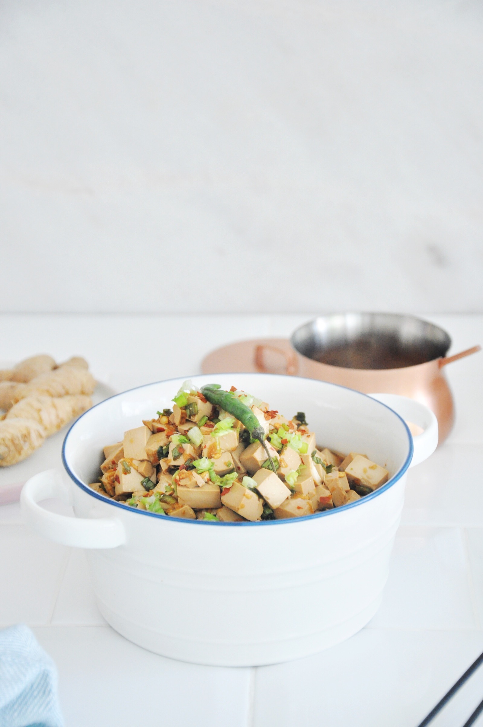 Vegan Poke With Marinated Tofu - Live and Taste