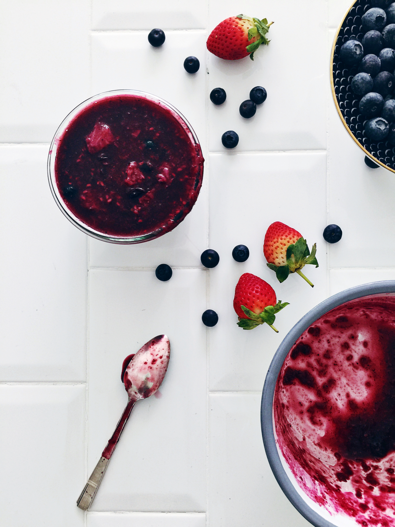 Three Berries Compote Recipe Without Sugar - Live and Taste