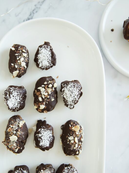 Bounty And Snickers Dates, Best Stuffed Dates Ever