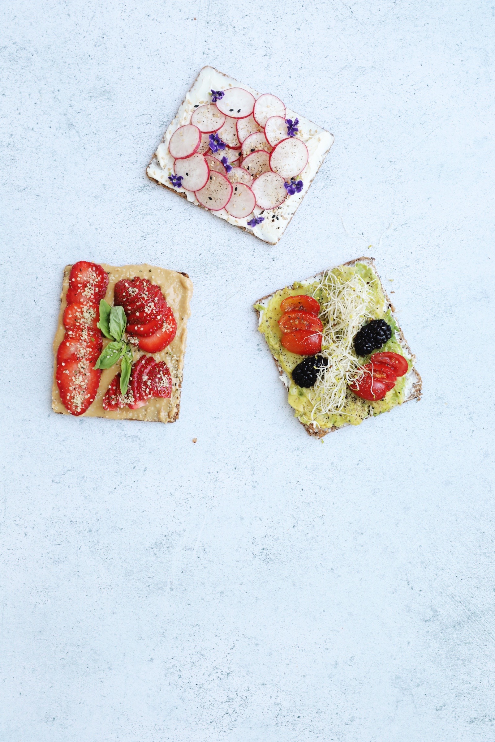 Open-faced sandwich recipes, 3 ways - Live and Taste