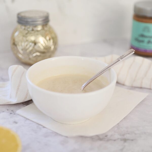 Unexpected Vegan Sauce : Creamy Celery Almond Dressing - Live and Taste